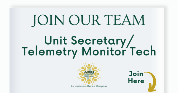 Telemetry Monitor Tech/Unit Secretary - Acadiana Management Group